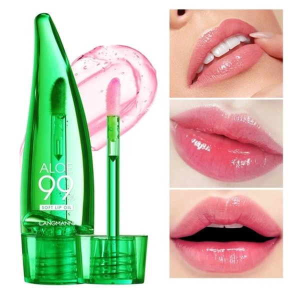 Boutique | Makeup | Aloe Lip Gloss Color Changing Soft Lip Oil Turns ...